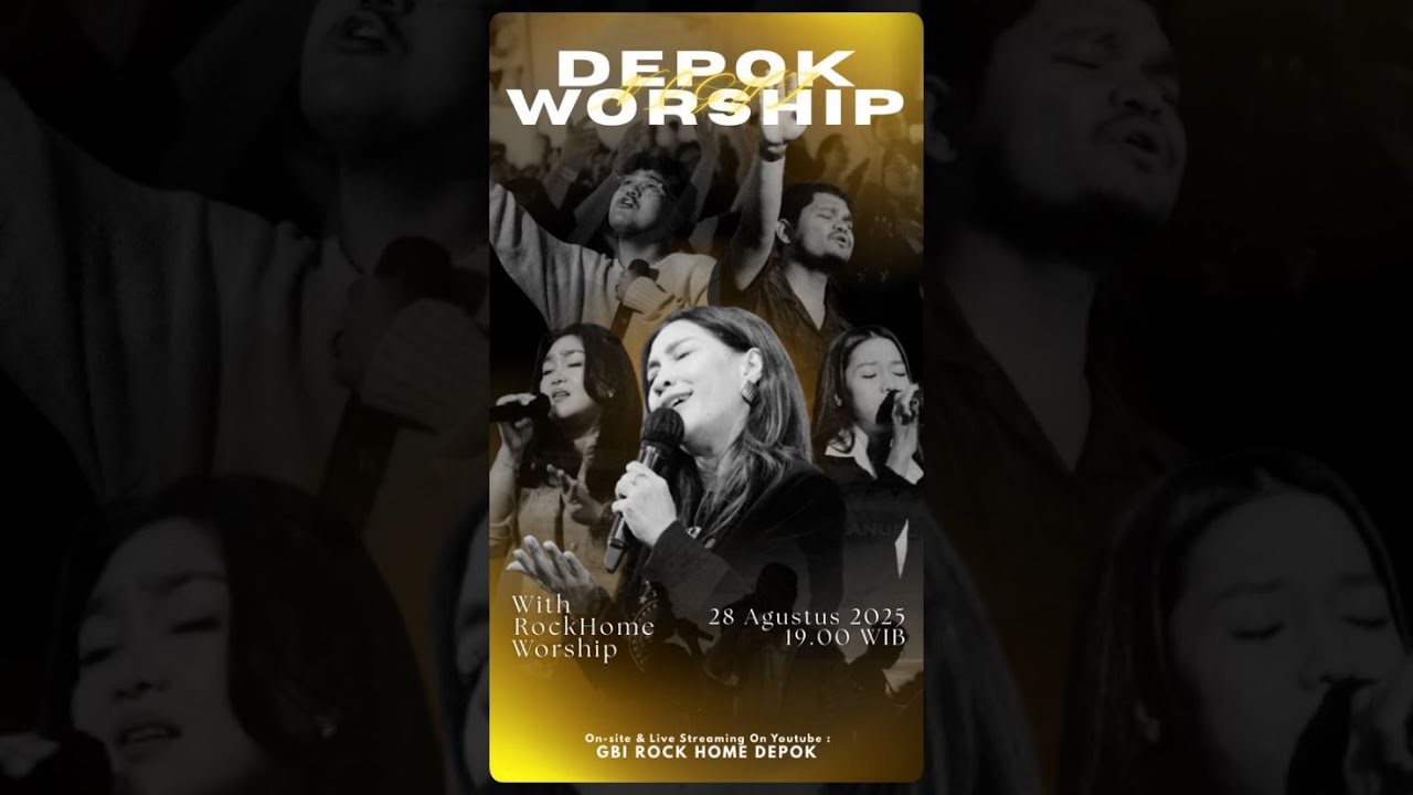 DEPOK WORSHIP NIGHT Rock Home Depok | 19.00 WIB | 28 AGUSTUS 2025 - YouTube