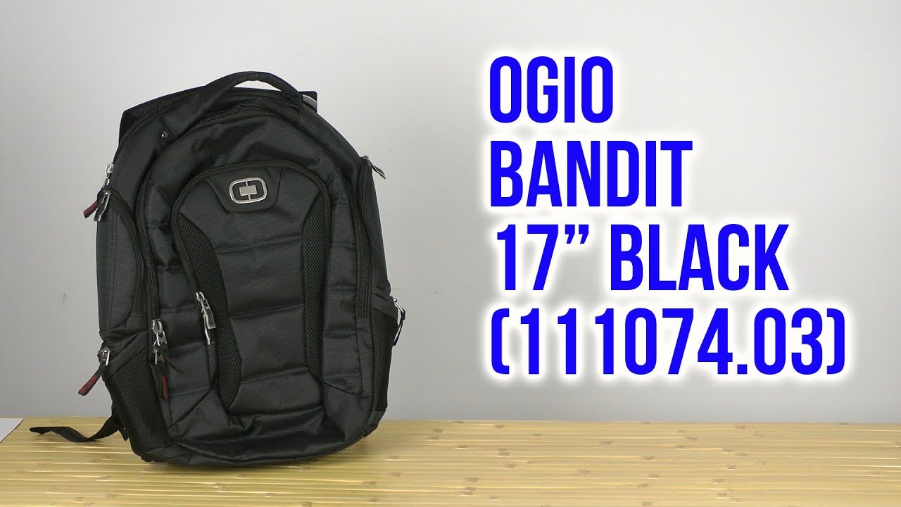 Распаковка OGIO Bandit 17 Black 111074.03 - YouTube