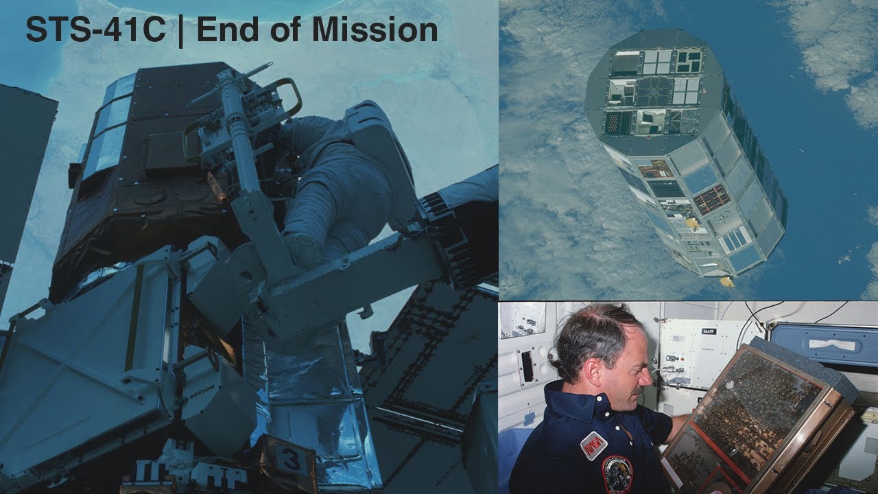 Long Duration Maximum Bees | STS-41C | End of Mission Episode 13 - YouTube
