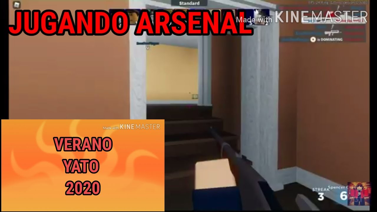 SOY MUY MALO JUGANDO ARSENAL (roblox) *verano yato 2020* #3 - YouTube