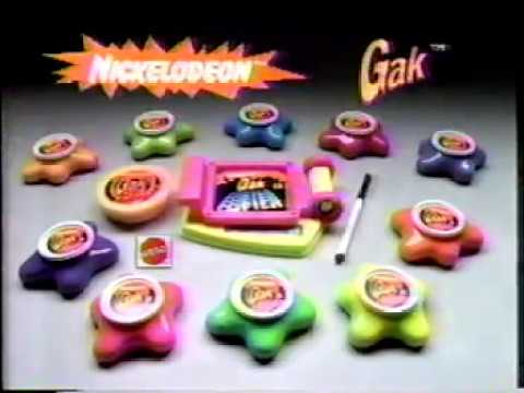 Nickelodeon GAK Commercial 1993 - YouTube