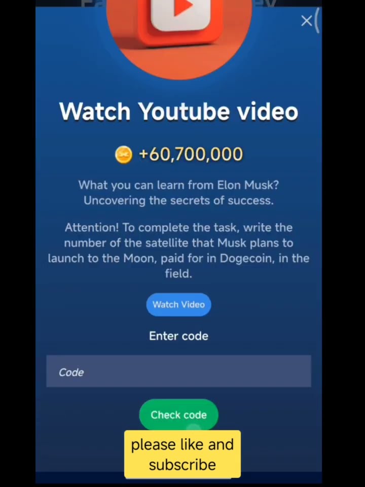 What You Can Learn Elon Musk Video Code Muskempire Video Code Today 6 Sep Video Code Xempire