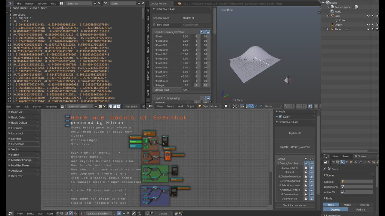 sverchok for blender: sverchok_basics file - YouTube