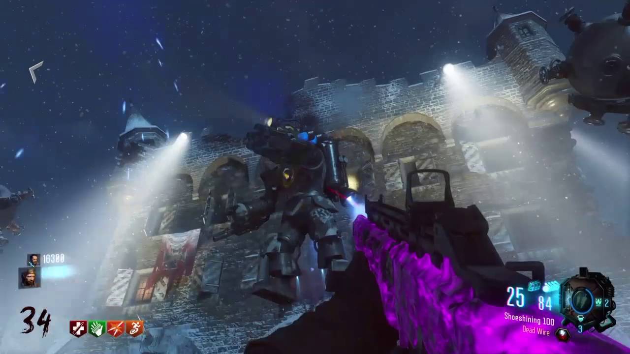 Call of Duty Black Ops III Zombies: Weird Panzer glitch on Der ...