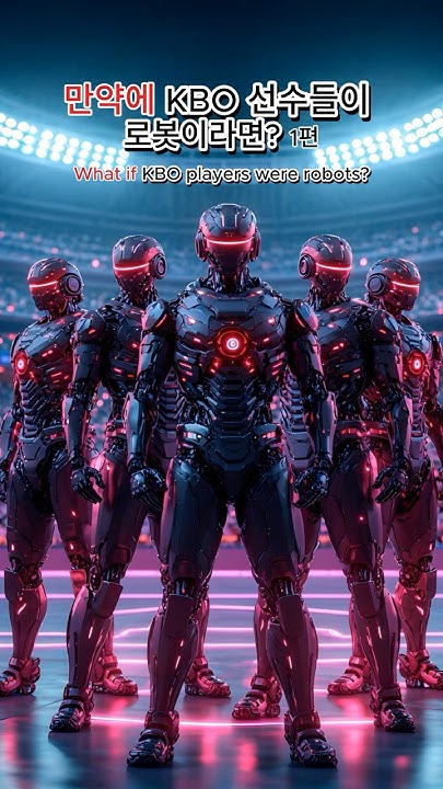 만약에 KBO 선수들이 로봇이라면? (1편) #만약에 #whatif - YouTube