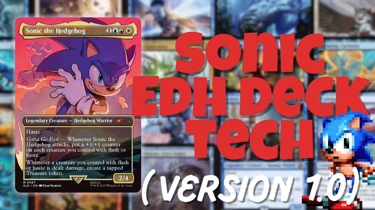 Sonic The Hedgehog EDH Commander Deck - YouTube