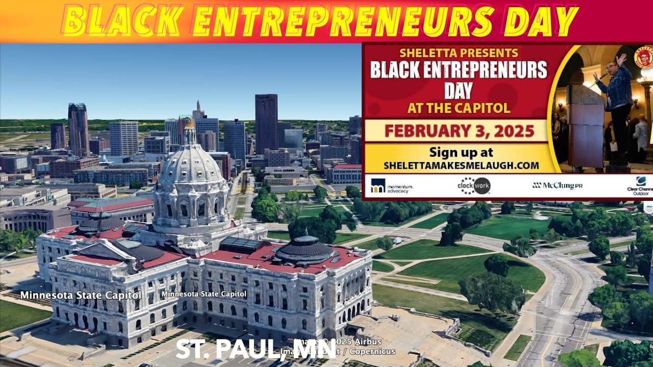 Black Entrepreneurs Day At Minnesota State Capitol - YouTube