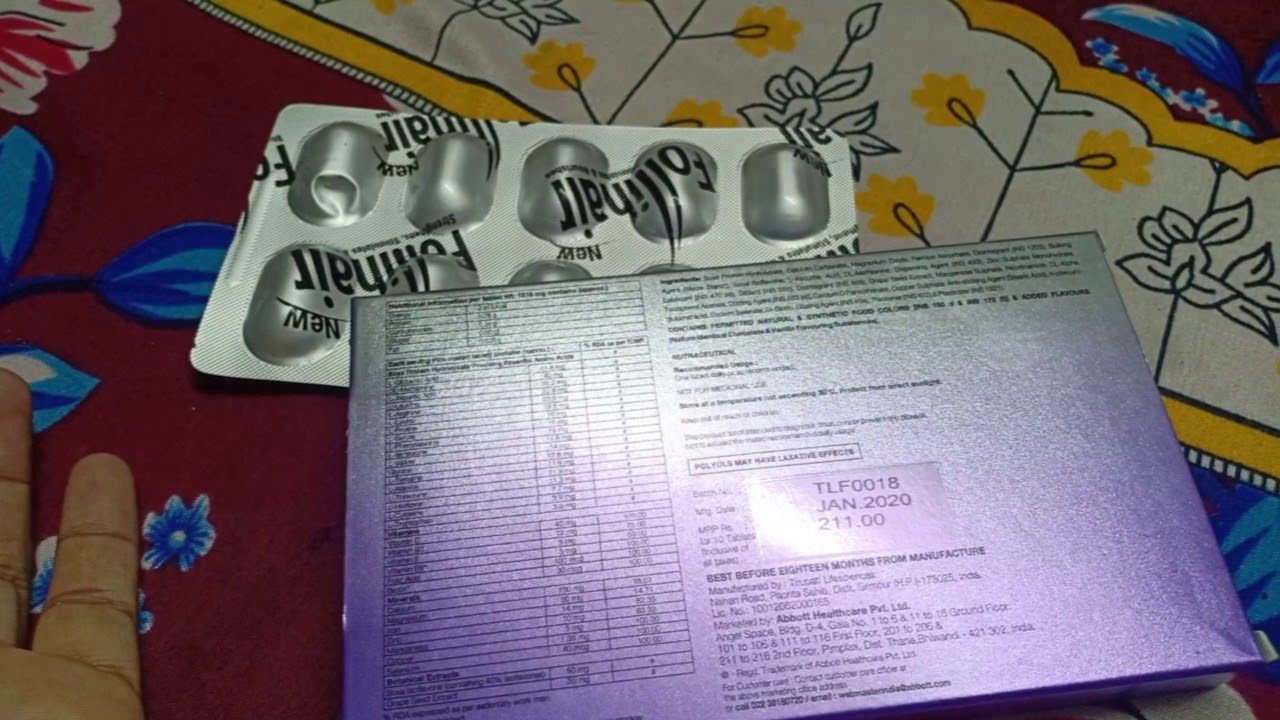 Follihair tablet ,benefits and side effects, best and honest review ...