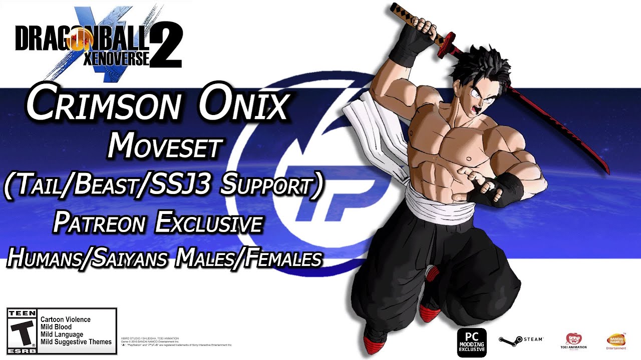 DBXV2 Mods: Crimson Onyx Moveset - YouTube