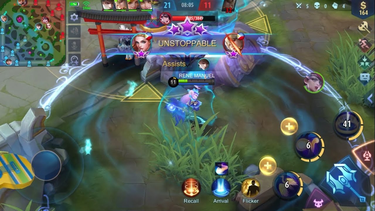 Odette Mermaid Princess Gameplay in Mobile Legends Bang Bang Mayhem ...