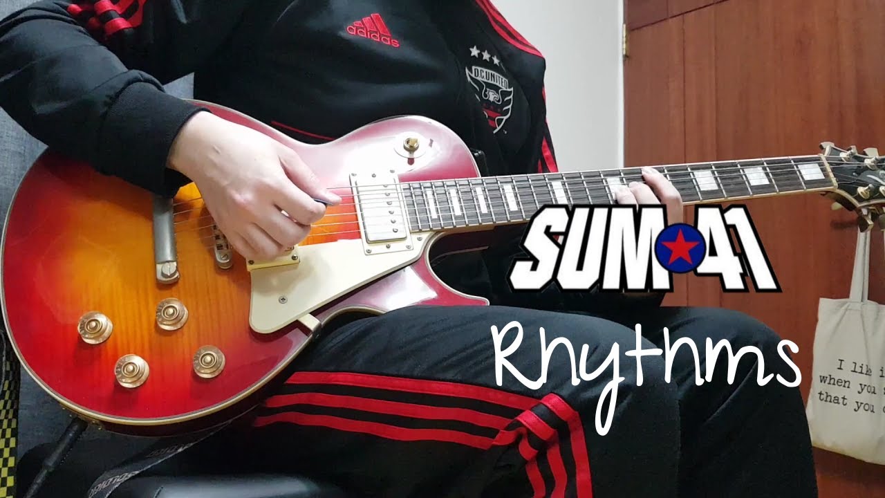 Sum41 - Rhythms (guitar cover) - YouTube