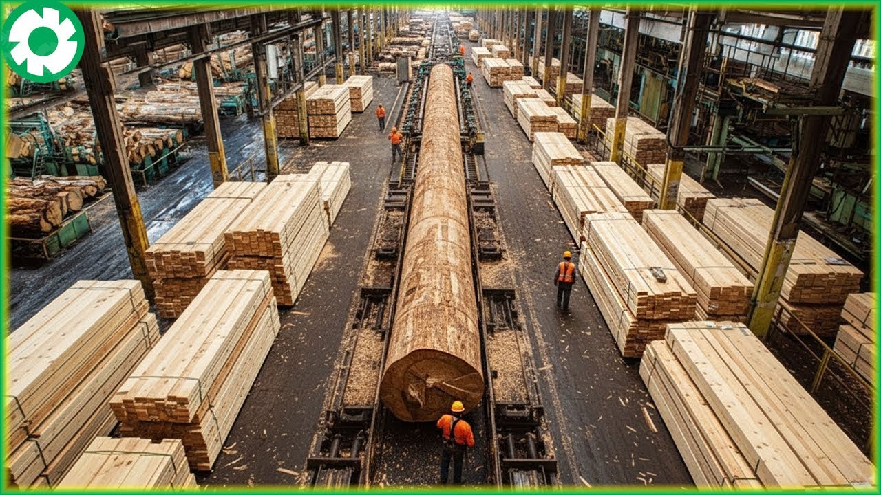 How Logs Become Lumber: Inside America’s Mills Producing Laminated ...