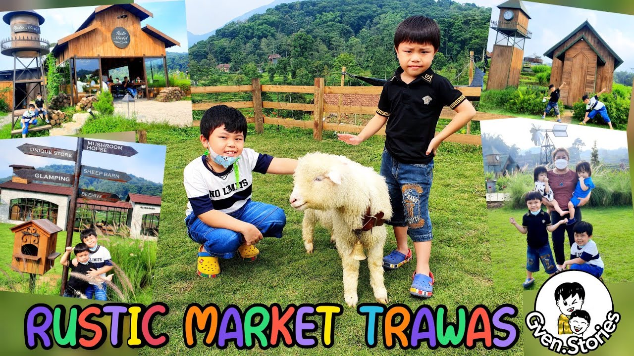Rustic Market Trawas | Resto Nuansa Alam Terbaik @GvenStories - YouTube