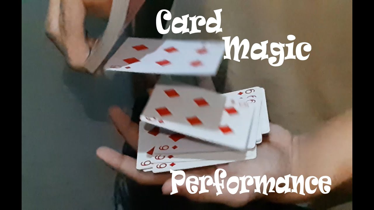 Xgene card trick performance (triumph card tricks) - YouTube