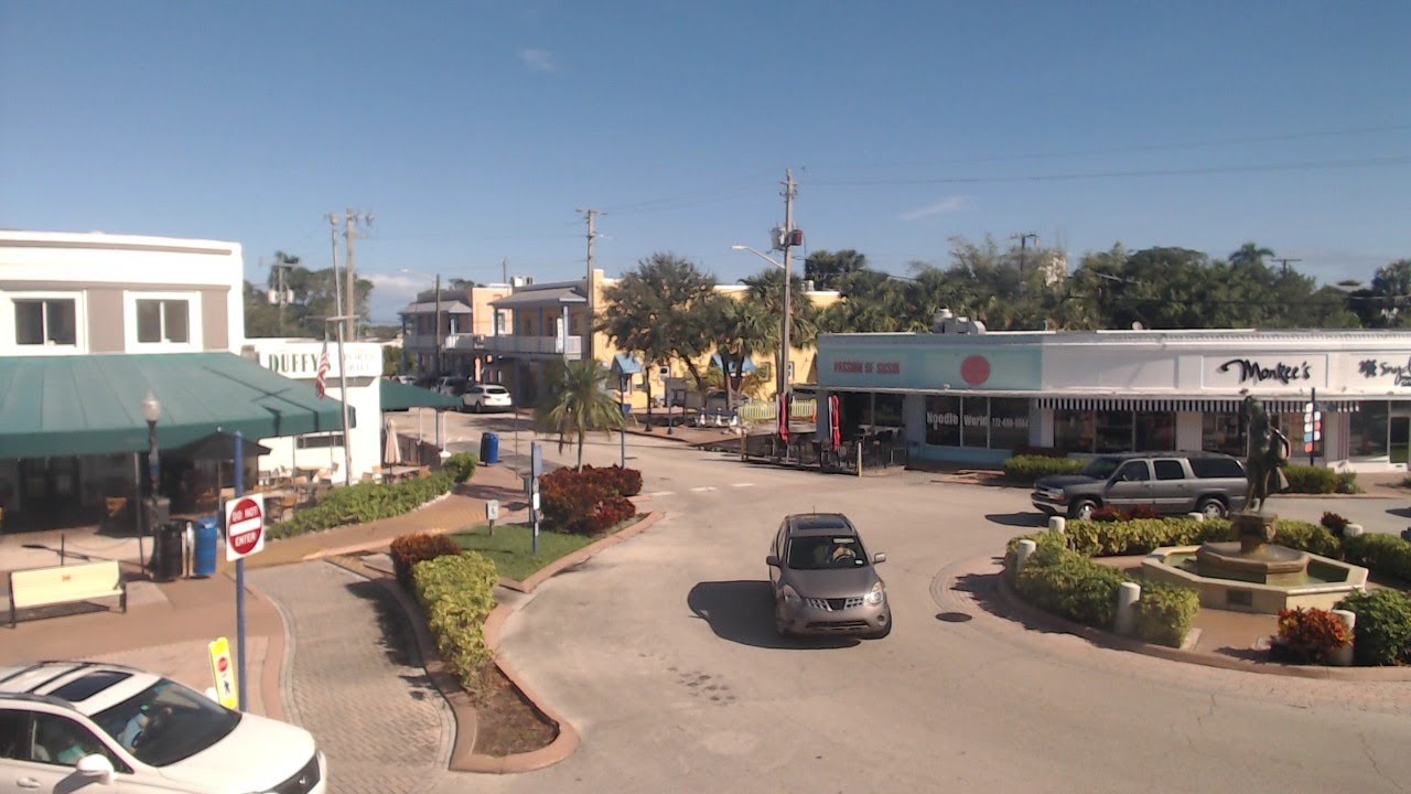 LIVE Downtown Stuart Florida WebCam - YouTube