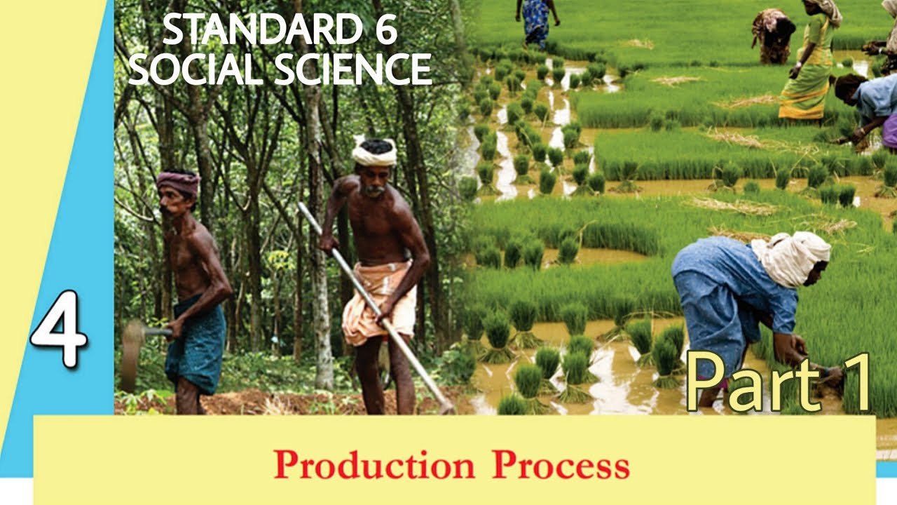CLASS-6 SOCIAL SCIENCE CHAPTER-4 PRODUCTION PROCESS PART-1 KERALA ...