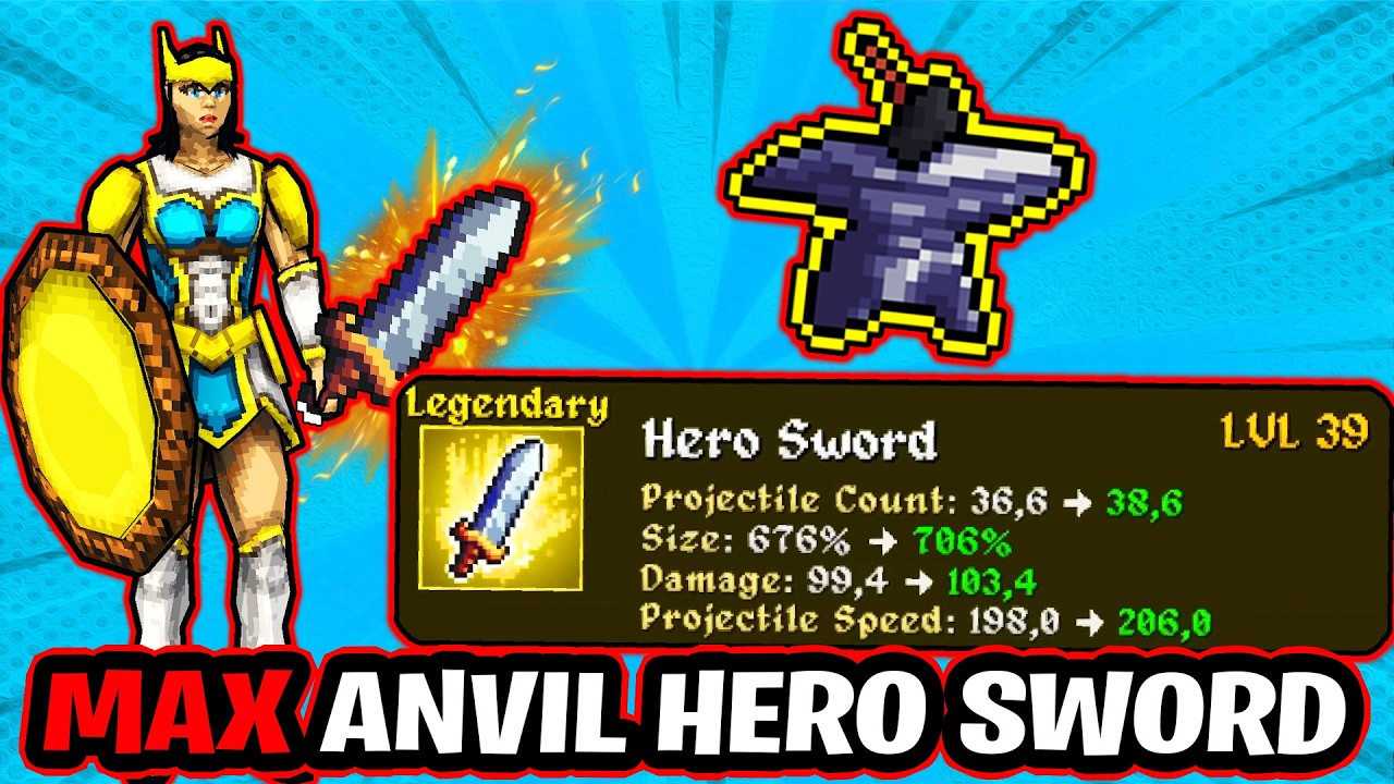 I Maxed Out HERO SWORD As ONLY Weapon! | Megabonk - YouTube