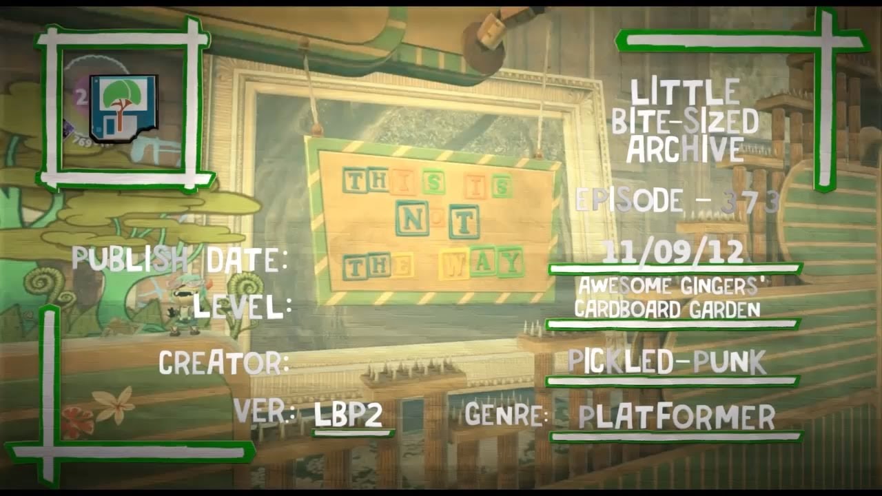 [LBP - LBsA 01/08/24] 373 - Awesome Gingers' Cardboard Garden - YouTube