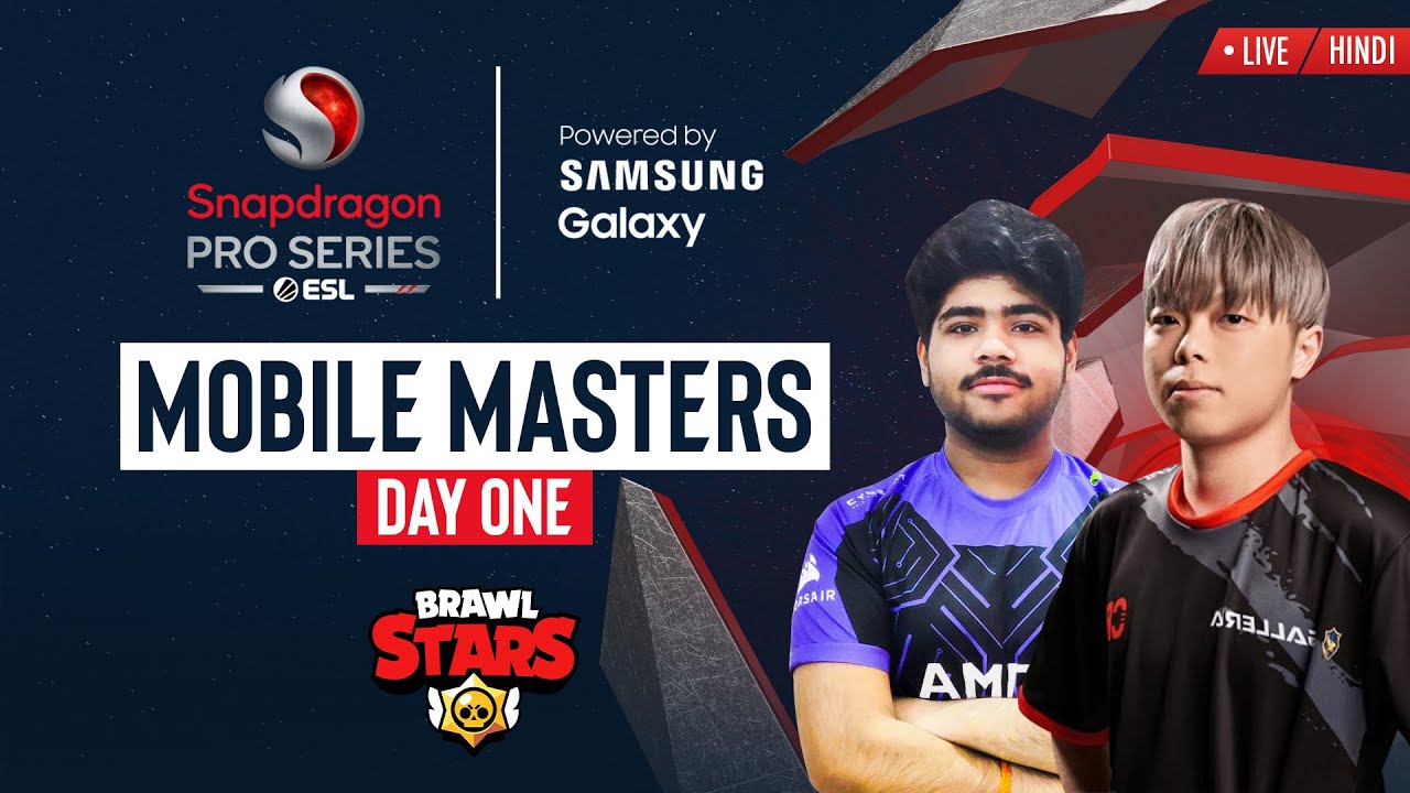 Brawl Stars | Snapdragon Pro Series Mobile Masters 2023 Day 1 - YouTube