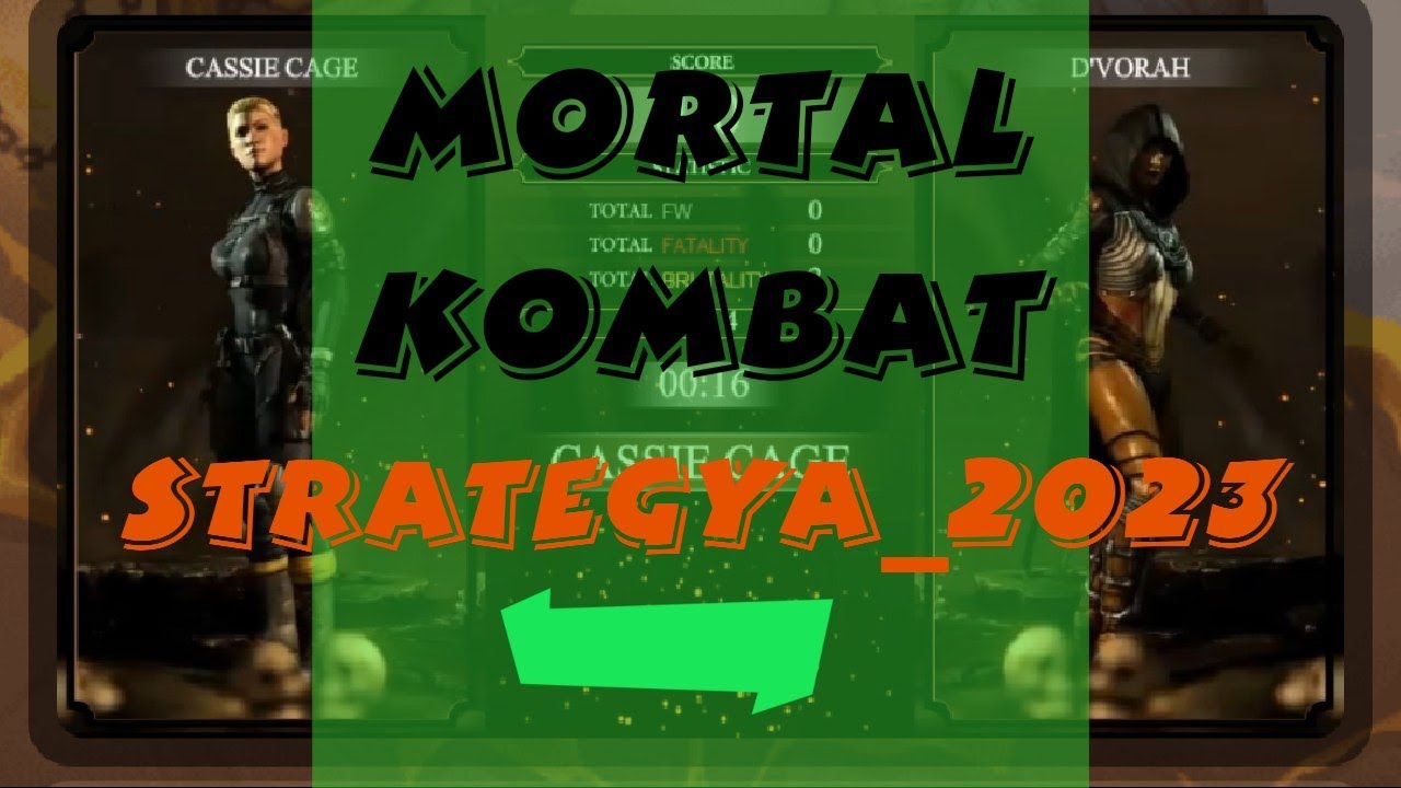 STRATEGYA 2023 MORTAL KOMBAT 1XBET - YouTube