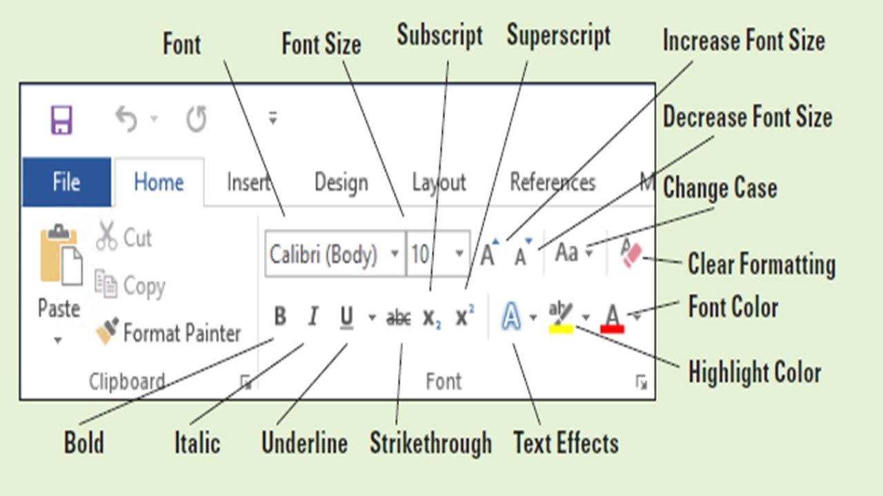 Font Group 1 - YouTube