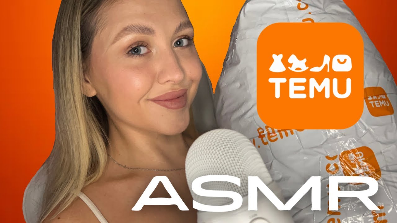 ASMR | Temu🧡haul | Unboxing New Triggers - YouTube