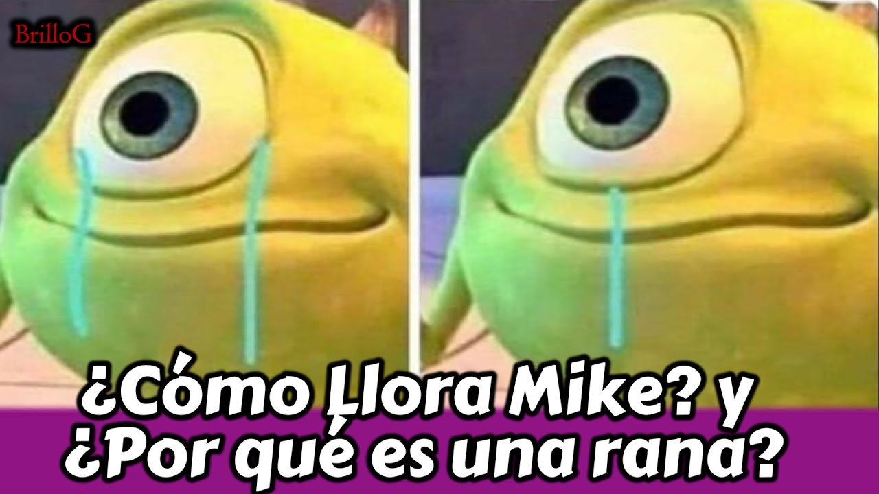 ¿Cómo llora Mike Wazowski ? Misterios Monsters Inc. Mike Wazowski meme ...