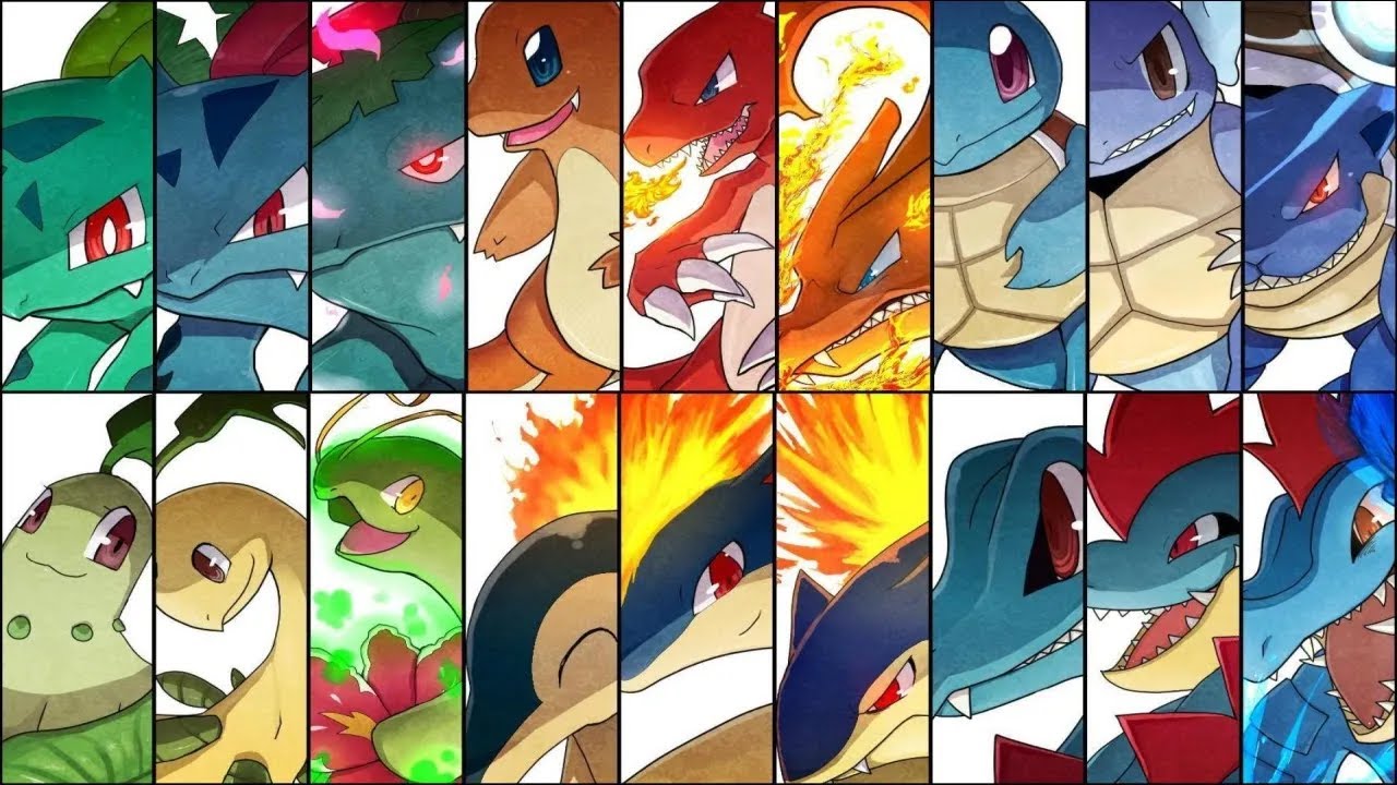 All Ash's Pokemon | Generation 1-2 | Eliminated Video 2020 - YouTube
