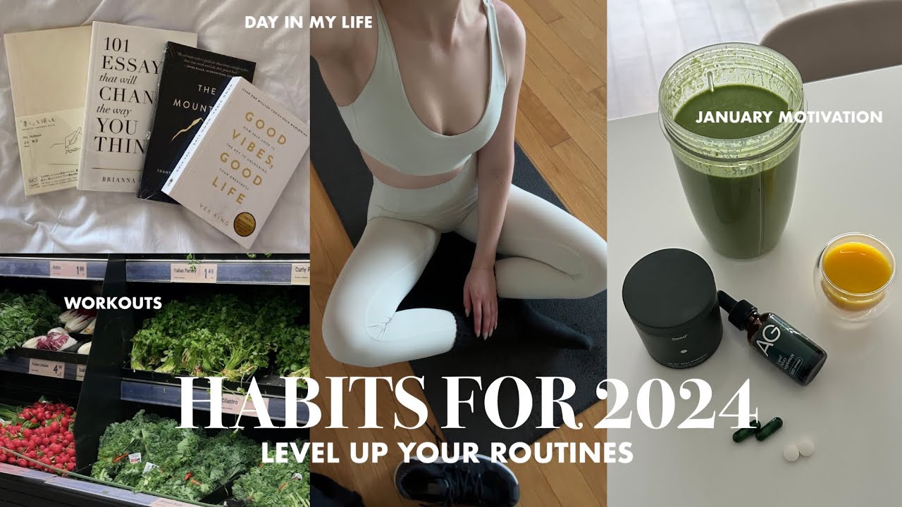 Habits For 2024 Level Up And Build A Morning Routine Be More Productive