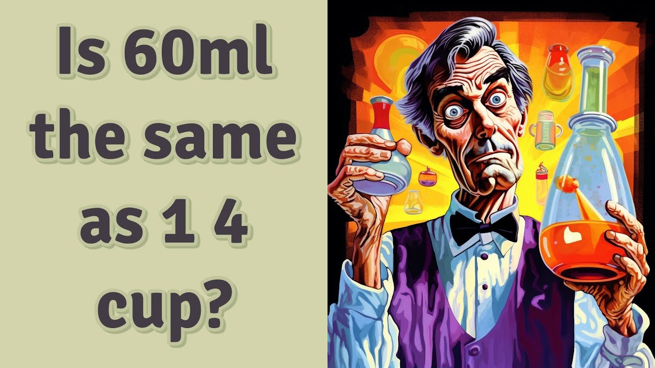 Is 60ml The Same As 1 4 Cup YouTube