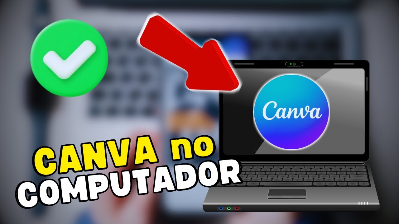 COMO ENTRAR no CANVA pelo PC ou NOTEBOOK 💻 ️ - YouTube