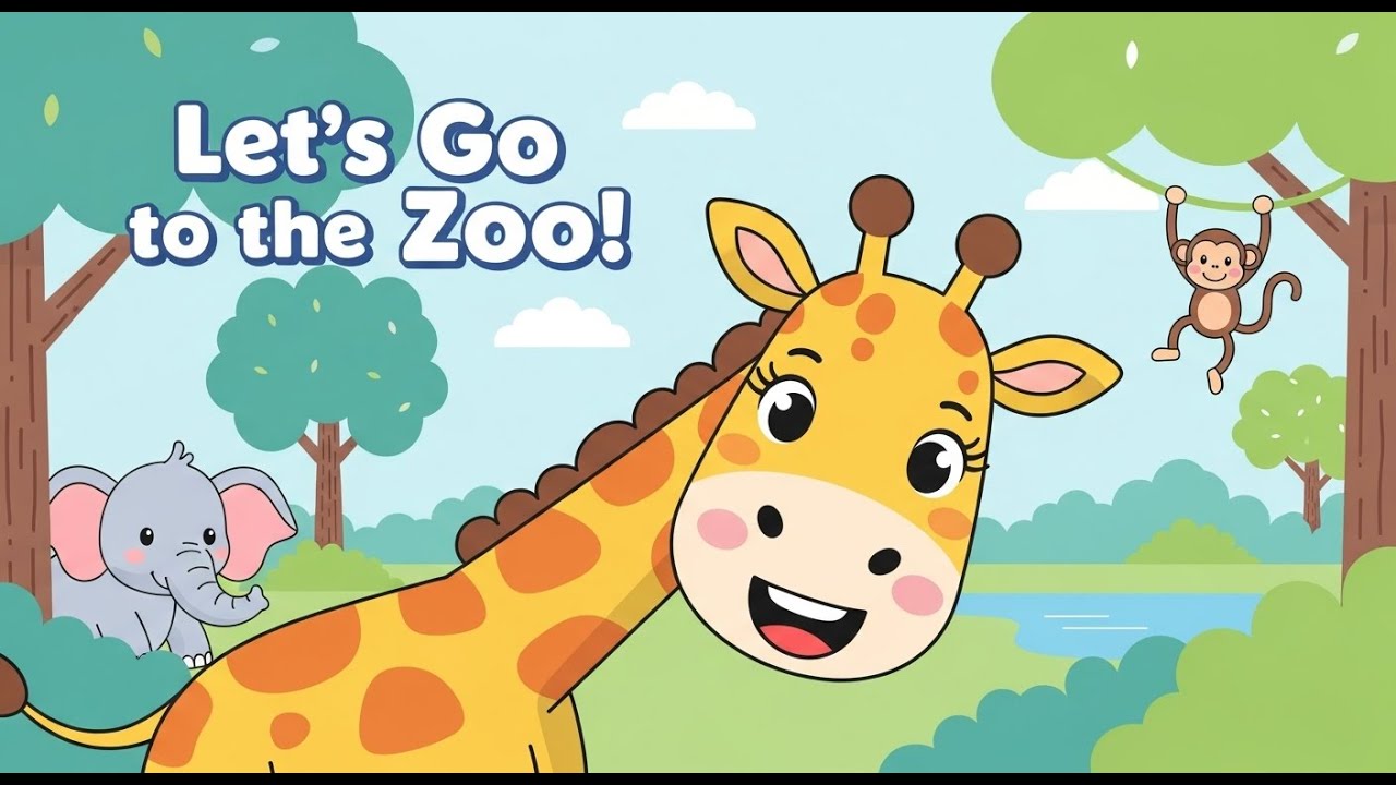 Let’s Go to the Zoo! 🦁🐘 | Fun Animal Poem for Kids - YouTube