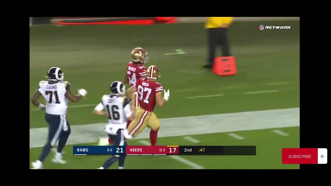 Fred Warner with a insane pick 6 What a fantastic way to make a play! Nice interception!!!👍 ...