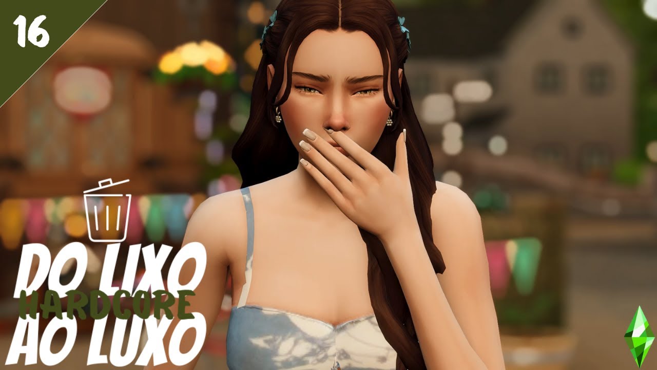 SOCORRO, OLHA O TAMANHO DESSA BARRIGA! 😳| DO LIXO AO LUXO HARDCORE 🗑🤍| EP16 | The Sims 4 ...
