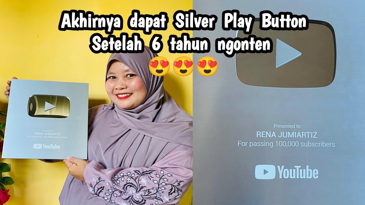 Akhirnya dapat Silver Play Button Setelah 6 Tahun Ngonten 😍 || Unboxing ...