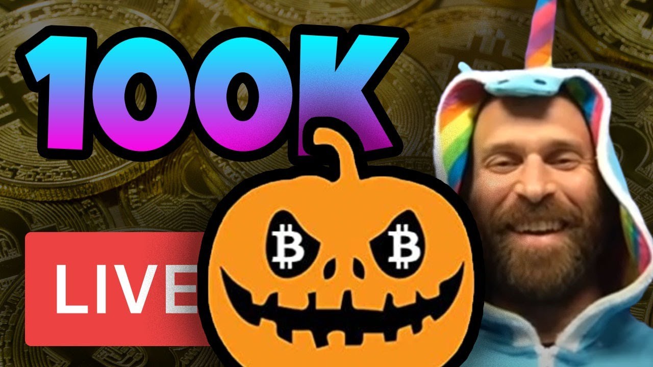 CRYPTO LOVE BITCOIN HALLOWEEN 100K SUB LIVESTREAM!!! - YouTube