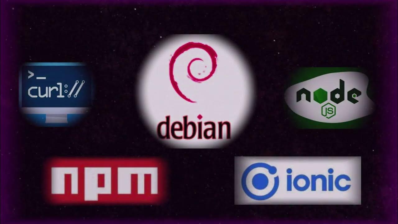 Instalación de Ionic, node.js, curl y npm - YouTube