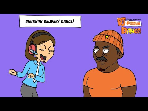 DJ Dickson Dance - GrubHub Delivery Dance - YouTube