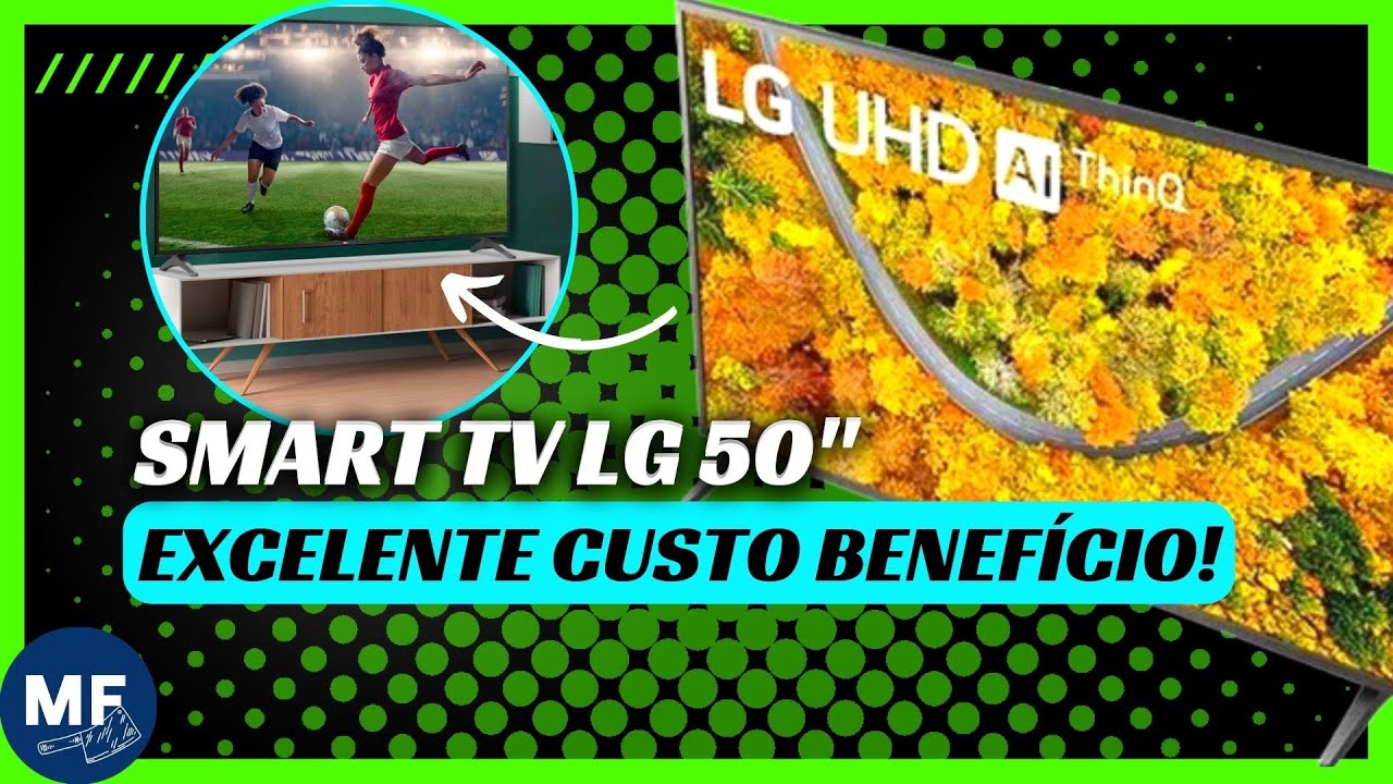 Smart TV LED 50 Polegadas 4K da LG 50UQ801 [Excelente Custo Benefício ...
