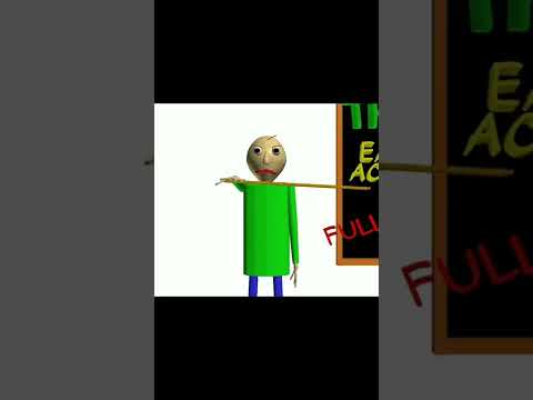 Baldi gets a surprise! #animation #shorts - YouTube