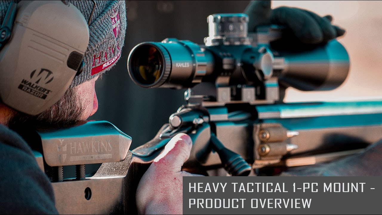 Hawkins Precision Heavy Tactical 1-Piece Scope Mount Product Overview ...