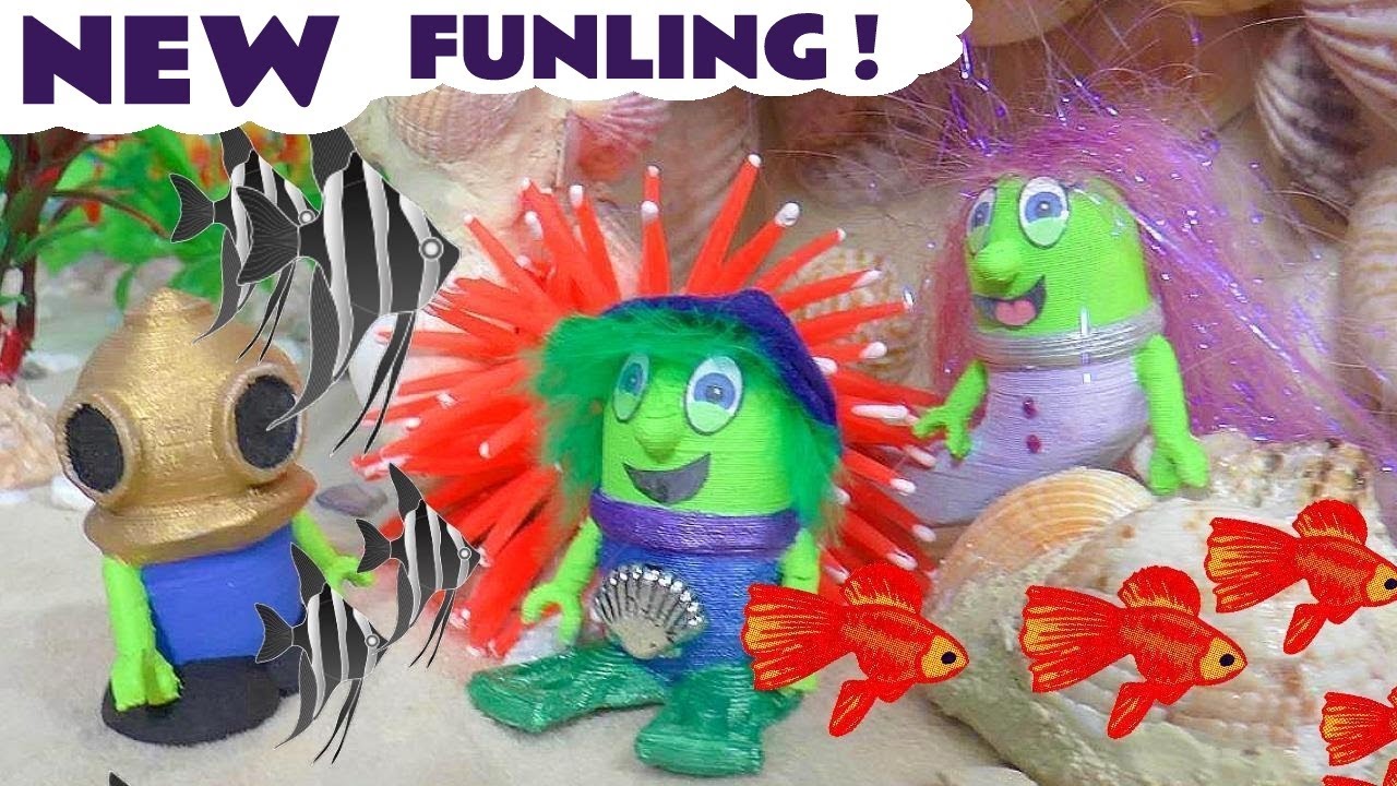 New Funling Mystery Story with Underwater Funlings - YouTube