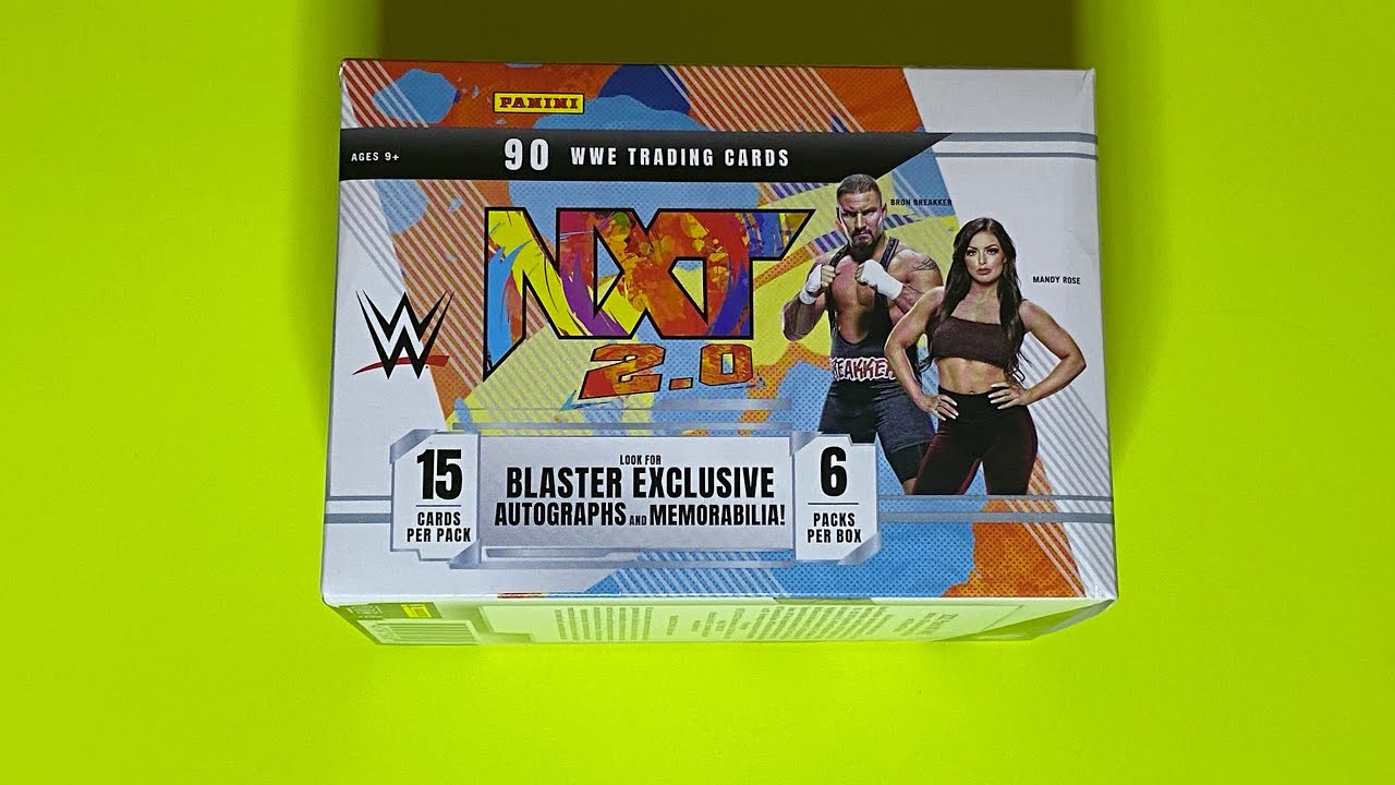 2022 Panini WWE NXT 2.0 blaster box! - YouTube