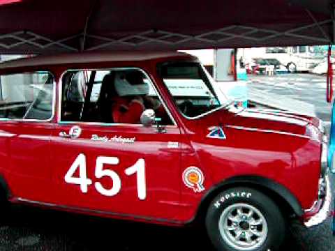 Randy warming up his Mini.MOV