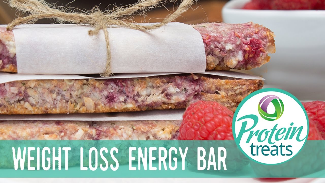 Healthy Raspberry Coconut Protein Bars - Protein Treats by Nutracelle ...
