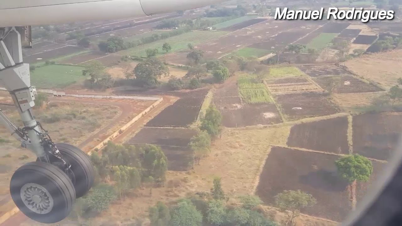 Spice Jet Landing at Belgaum Airport - YouTube