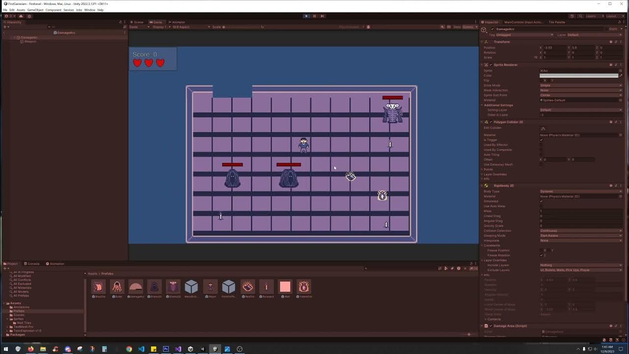 Dev Log Unity Game 1 Part 6 - YouTube