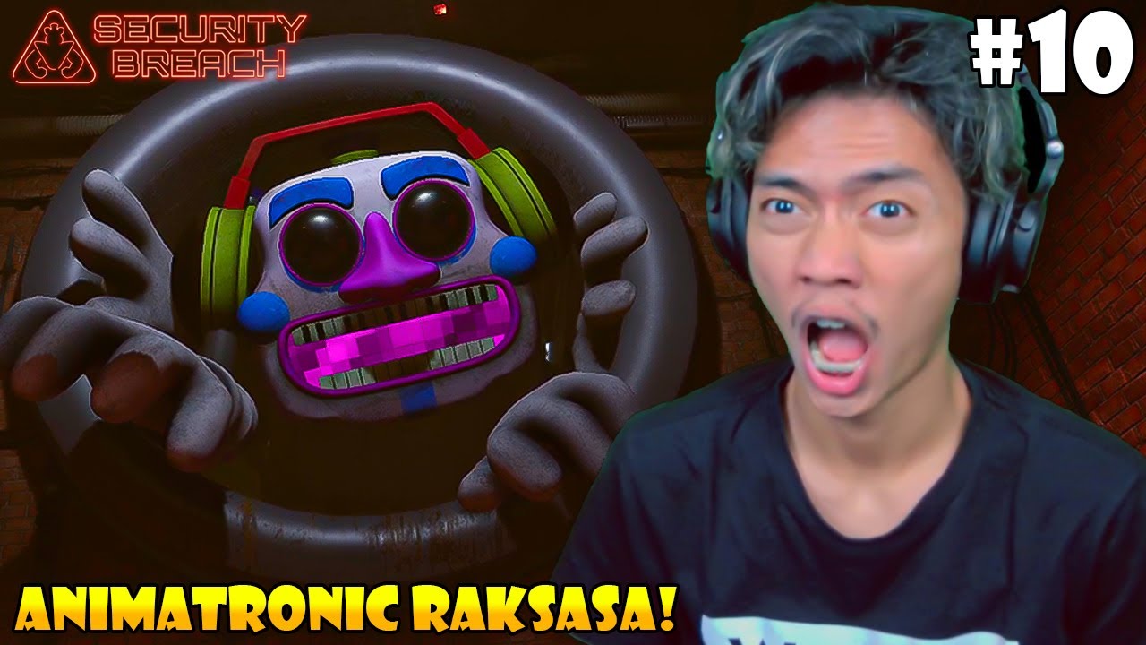 DIKEJAR ANIMATRONIC DJ MUSIC MAN! FNaF: Security Breach - Indonesia ...