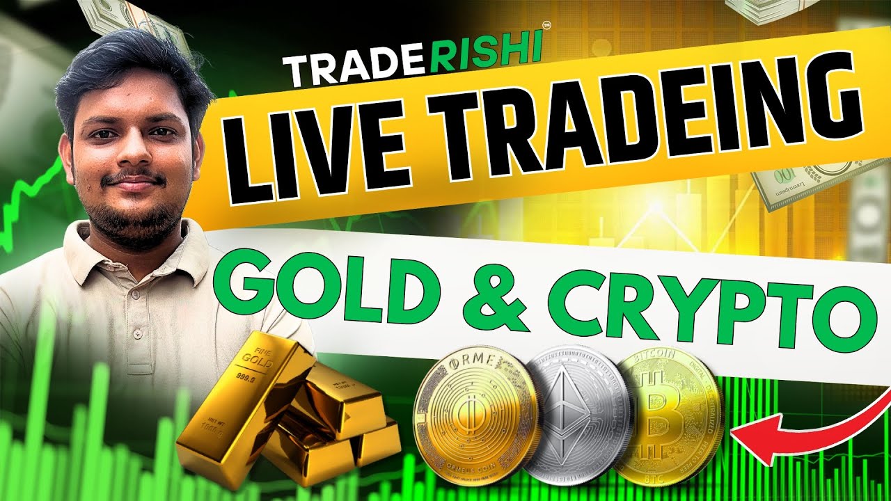 GOLD & CRYPTO LIVE TRADING| #bitcoin #ethereum #crypto #btclivetrading ‪@TRADERISHIOFFICIAL ...