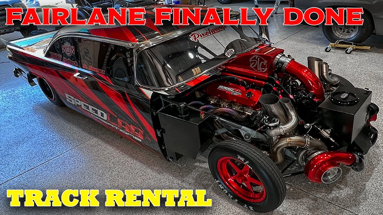 SpeedLab Creation takes the Fairlane to track - YouTube